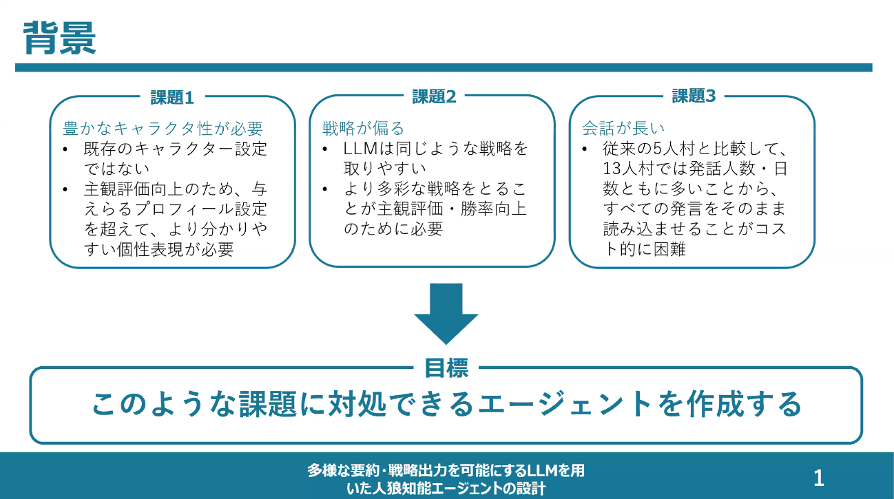【JSAI2025】現状の人狼エージェントの進化と課題を明らかに：人狼知能コンテスト2025春季国内大会 | モリカトロンAIラボ